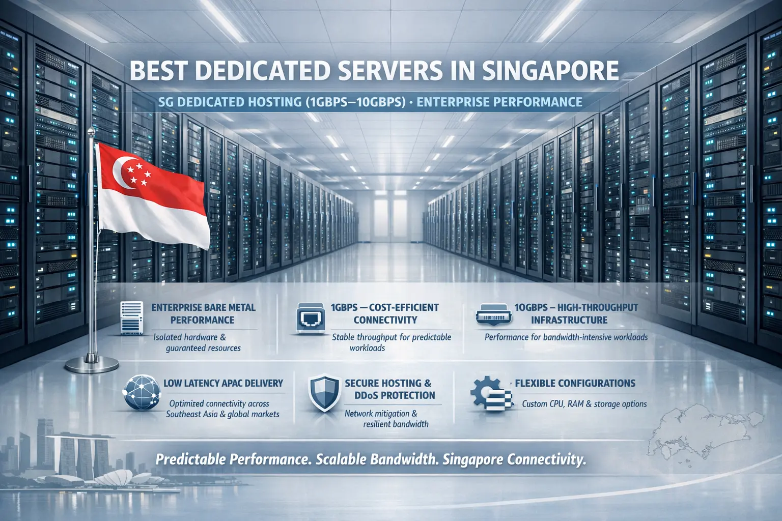 Best Dedicated Servers in Singapore | Bare Metal Dedicated Hosting
