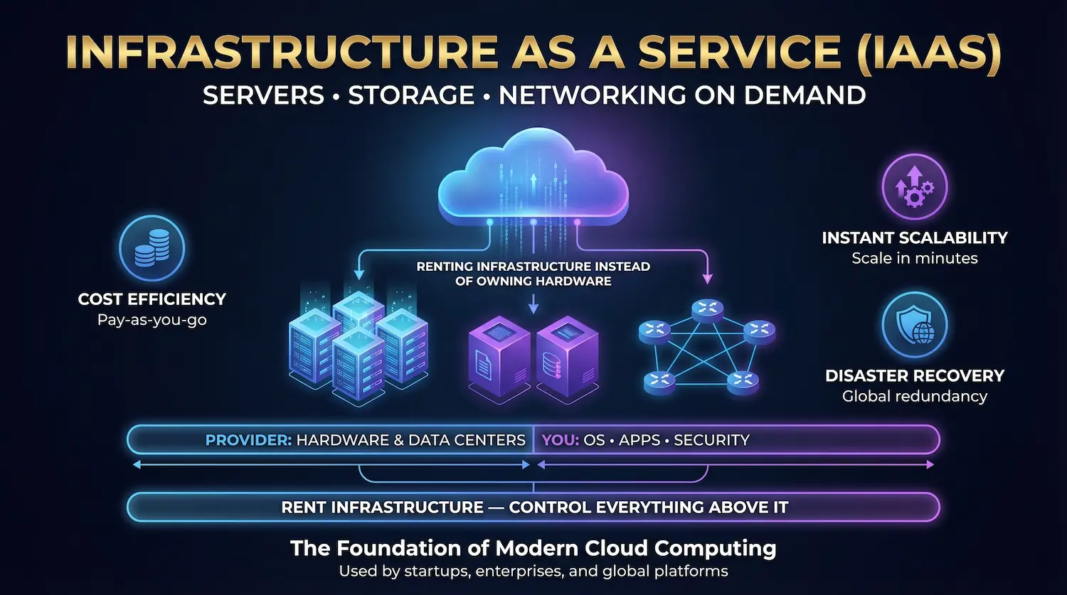 SaaS vs PaaS vs IaaS – Different Types of Cloud Computing