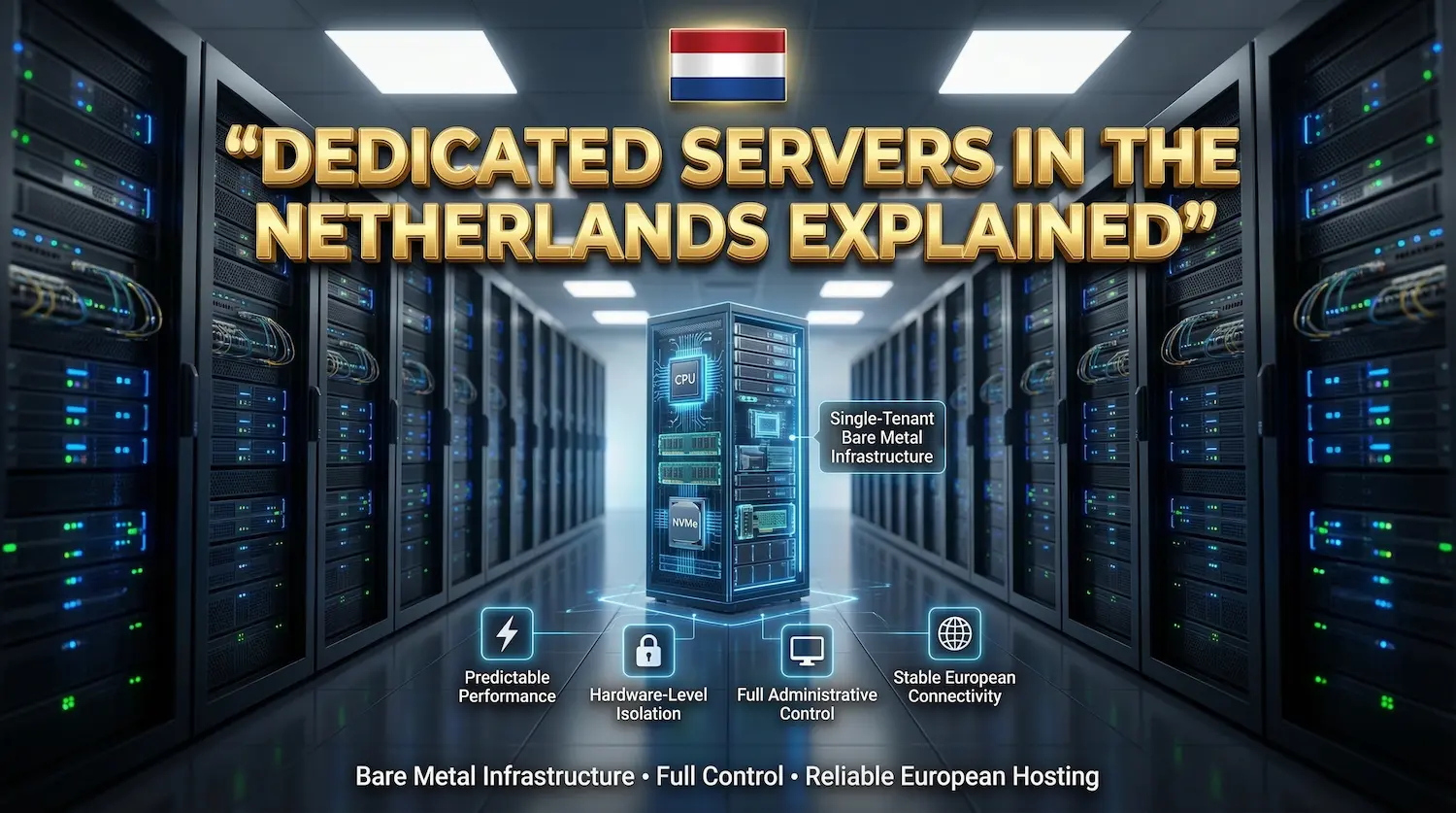 Best Dedicated Servers in Netherlands | Bare Metal, 1Gbps, 10Gbps
