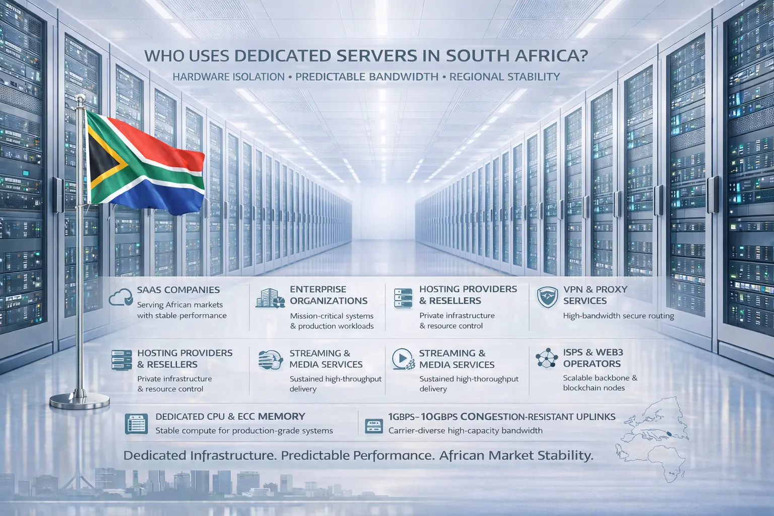Best Dedicated Servers in South Africa | Bare Metal Hosting